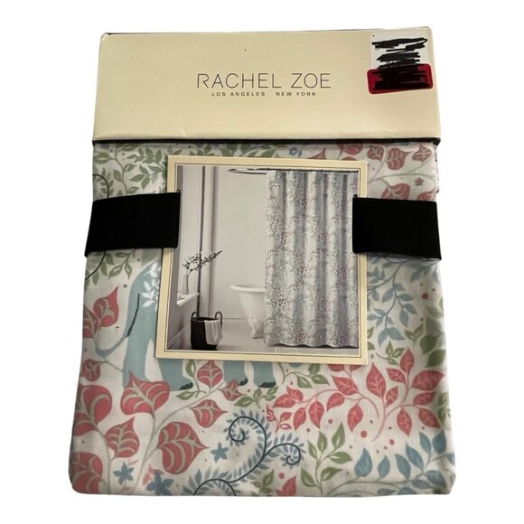 Rachel Zoe | Bath | Rachel Zoe Shower Curtain Cotton Blend Pastel ...